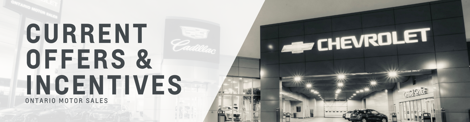 Current Offers & Incentives - Ontario Motor Sales