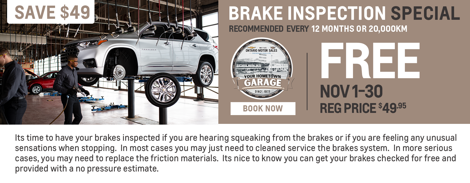 Your Hometown Garage - Ontario Motor Sales