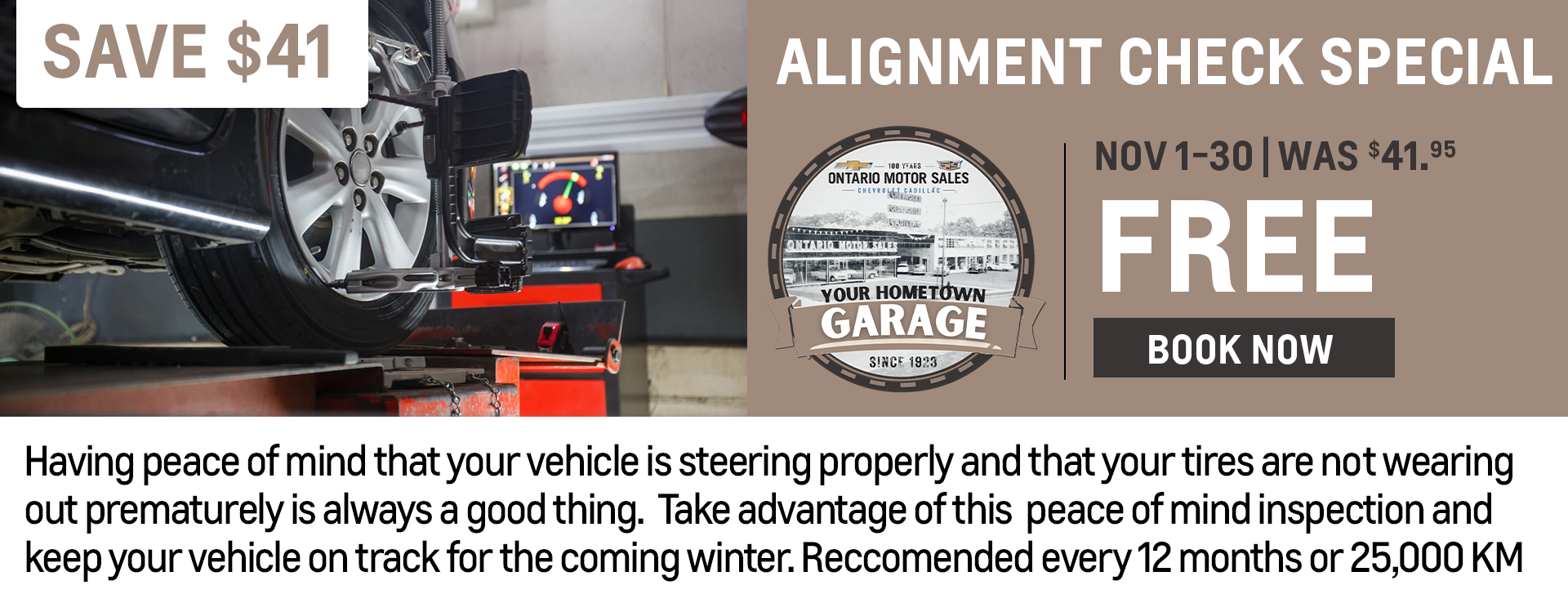 Your Hometown Garage - Ontario Motor Sales