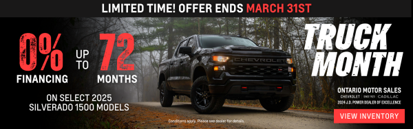 New Chevrolet & Cadillac | Used Cars in Oshawa | Ontario Motor Sales